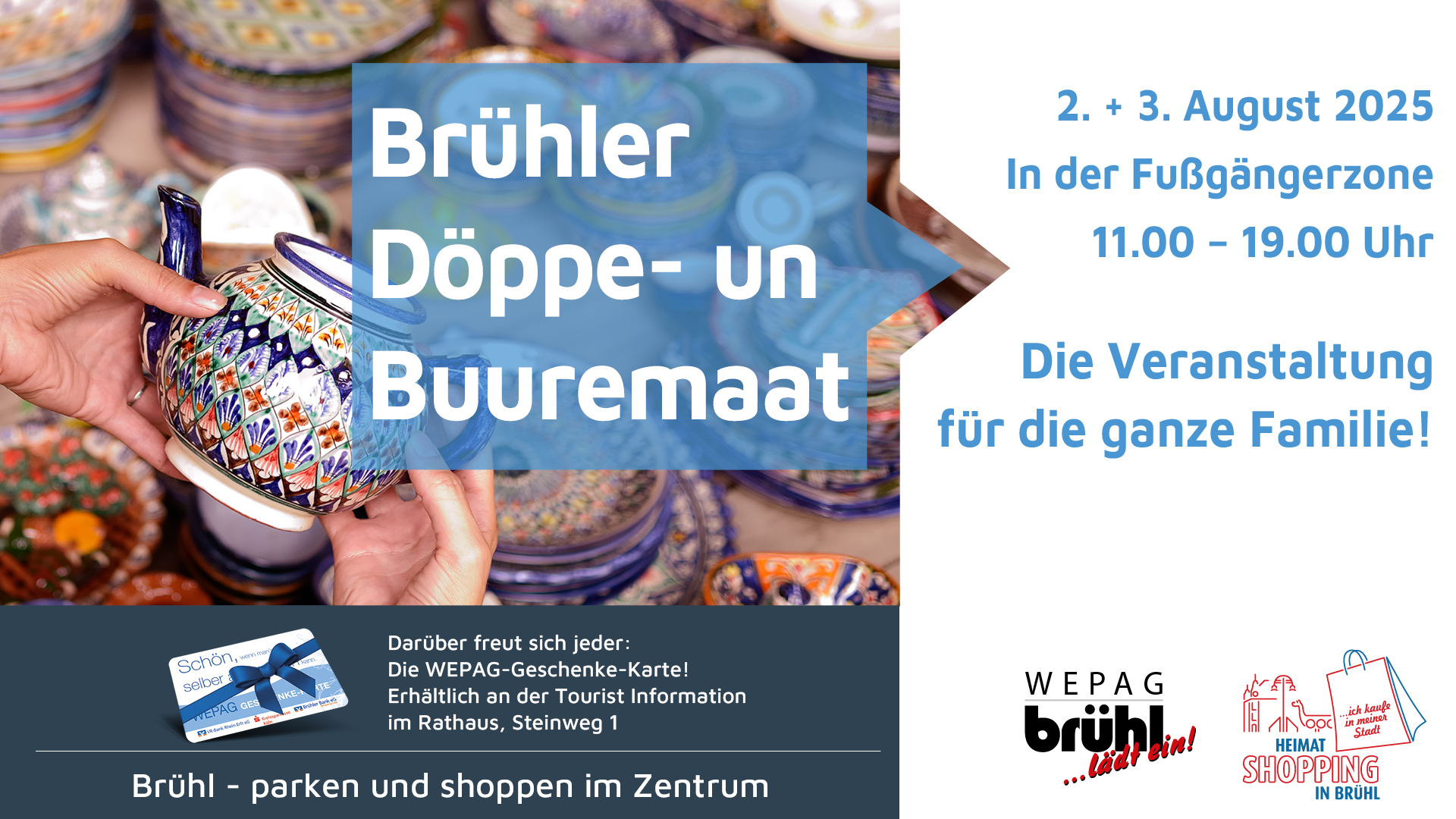 50 Jahre Döppe- un Buuremaat – WEPAG Brühl
